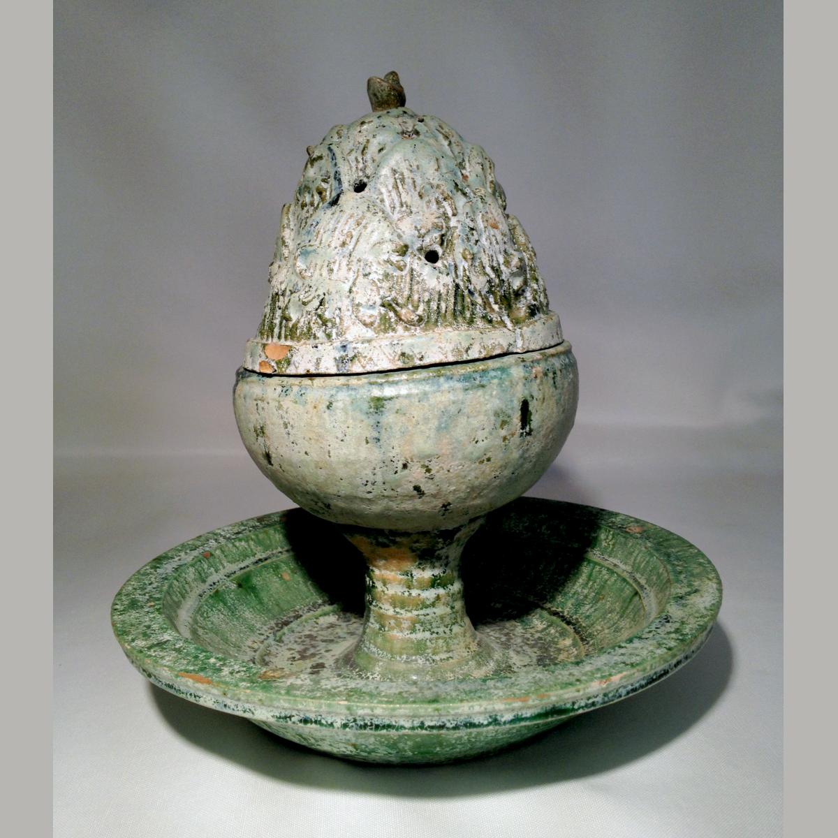 Ancient Chinese Han Dynasty Magic Mountain Censer