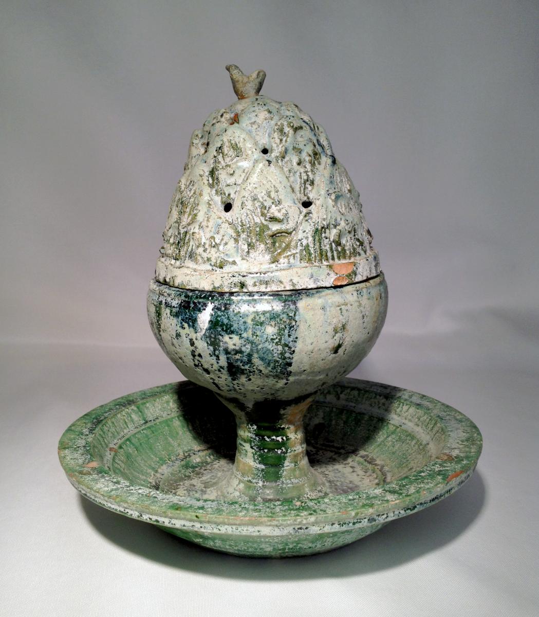 Ancient Chinese Han Dynasty Magic Mountain Censer