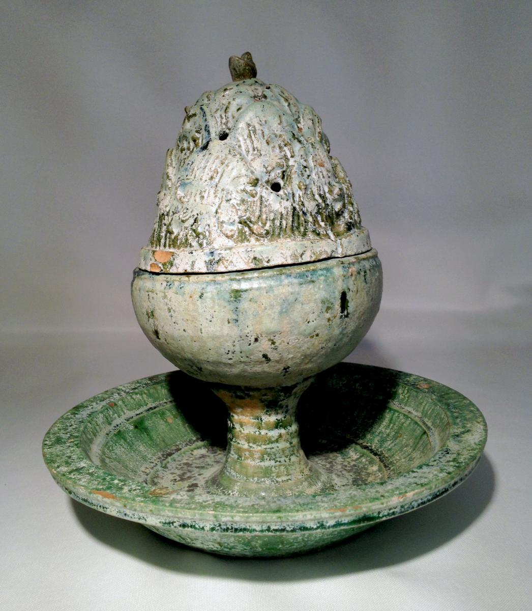Ancient Chinese Han Dynasty Magic Mountain Censer