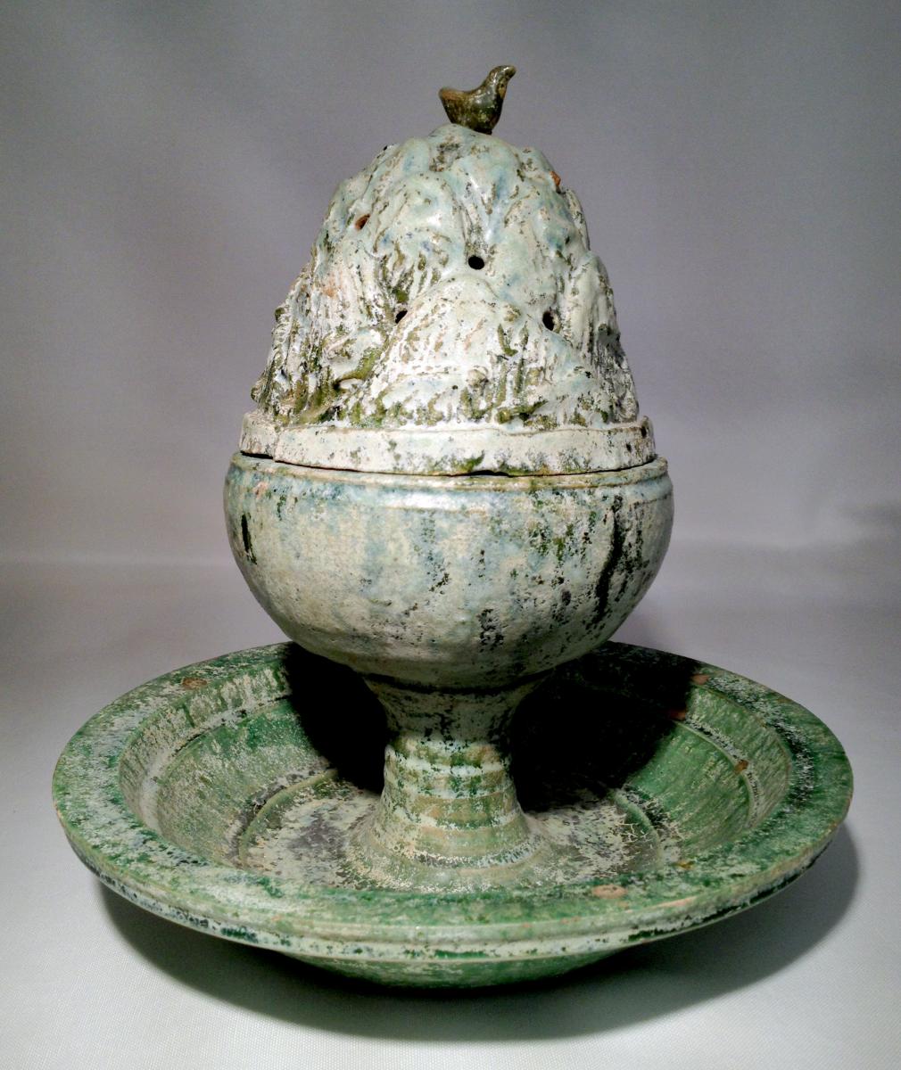 Ancient Chinese Han Dynasty Magic Mountain Censer